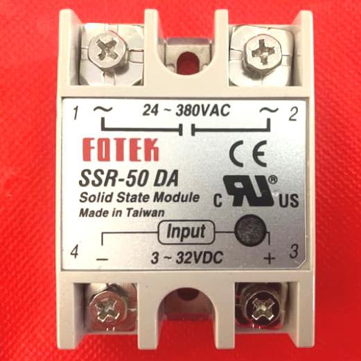 Jual Ssr-50Da 3-32Vdc Relay Solid State 5A 24-380Vac Ssr50Da Artec01 Ayo Beli Indonesia|Shopee ...