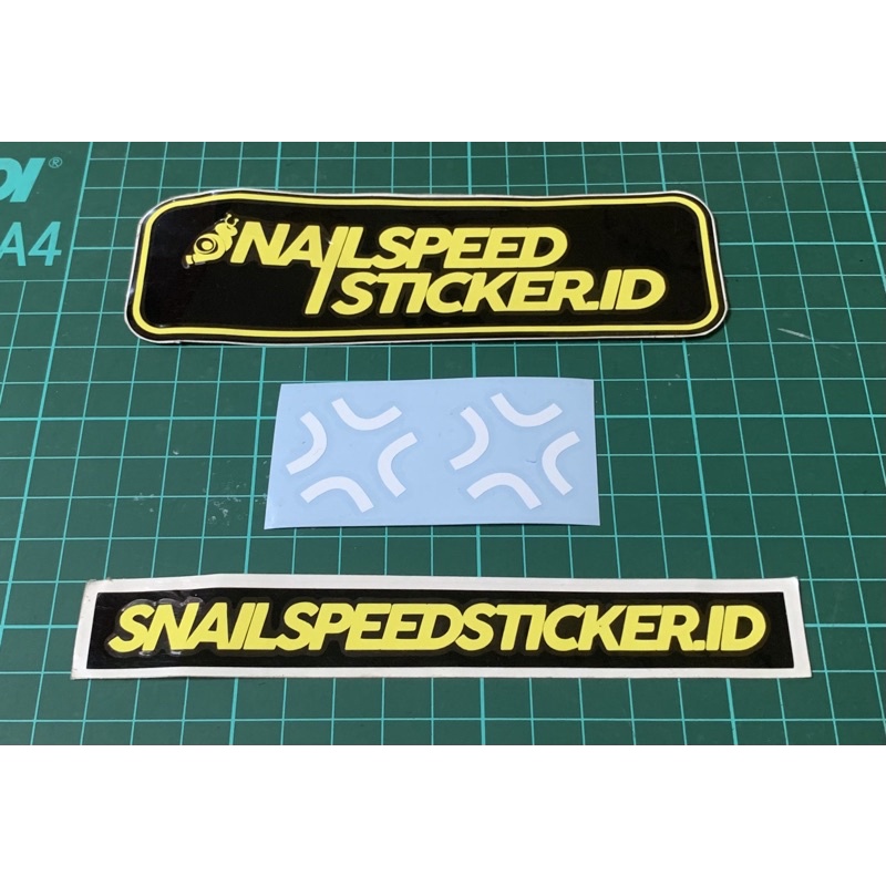 Jual cutting sticker helmet visor universal kerut pusing kerutan dahi ...