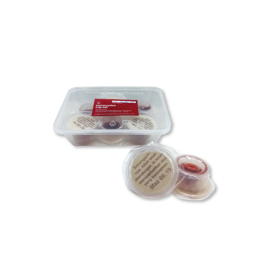 Insight Unlimited Roti (Hosti) Ayat & Anggur Perjamuan (1 box isi 6 set ...