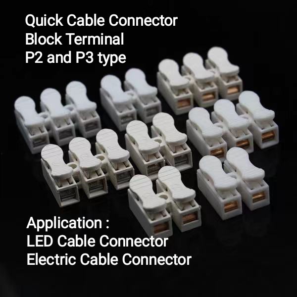 Jual Terminal Sambungan Kabel Listrik Quick Connect Wire Connector CH2 ...