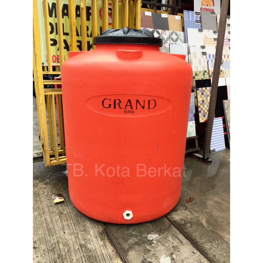 Jual TANDON AIR/ TANGKI AIR GRAND 600L POLOS | Shopee Indonesia