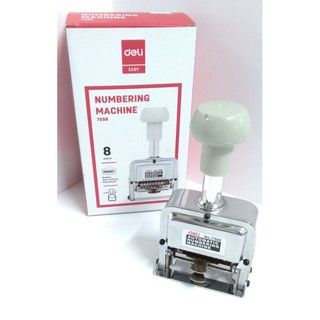 Jual MESIN NUMBERING/ NUMBERING MACHINE/ DELI 7508 Indonesia|Shopee ...