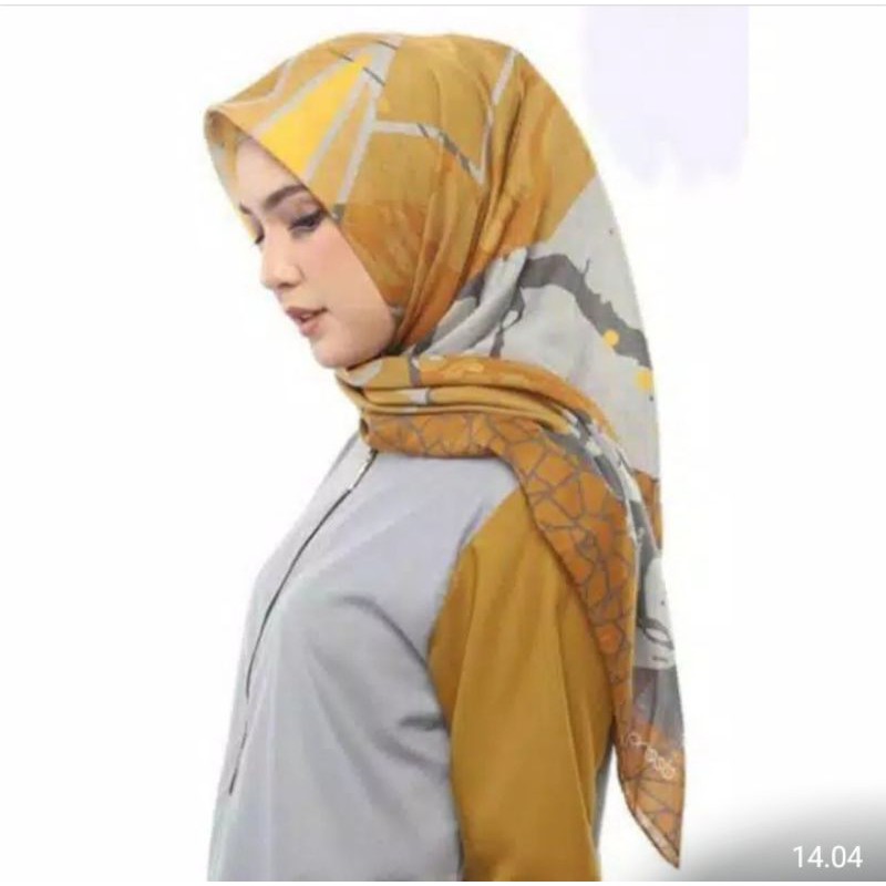 Jual SALE HIJAB MOTIF / COD / MUSTARD / KERUDUNG VOAL MOTIF / SEGI EMPAT VOAL/ JILBAB TERBARU ...