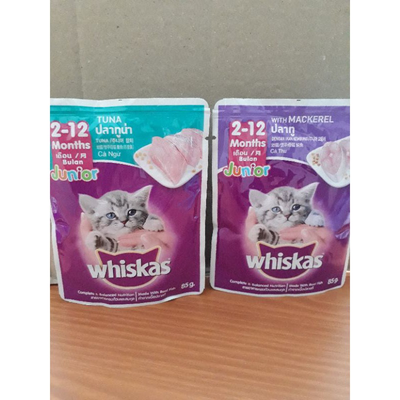 Jual whiskas 2-12 monts 85g | Shopee Indonesia
