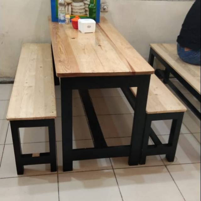 Jual Satu Set meja makan atau meja restoran | Shopee Indonesia