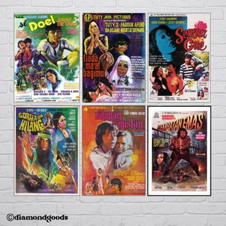 Jual poster aesthetic / wall art poster film jadul indonesia v2 ...
