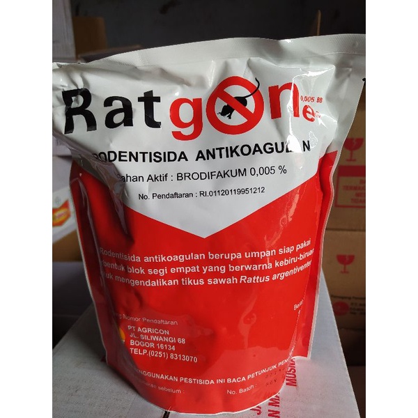 Jual racun tikus ratgone kemasan pabrik 1 kg | Shopee Indonesia