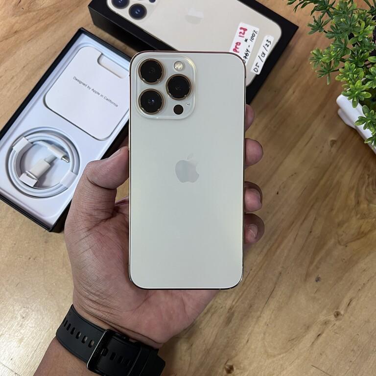 Jual iPhone 13 Pro 128GB 5G Gold Super Mulus internasional USA spek Terdaftar kemenperin ...