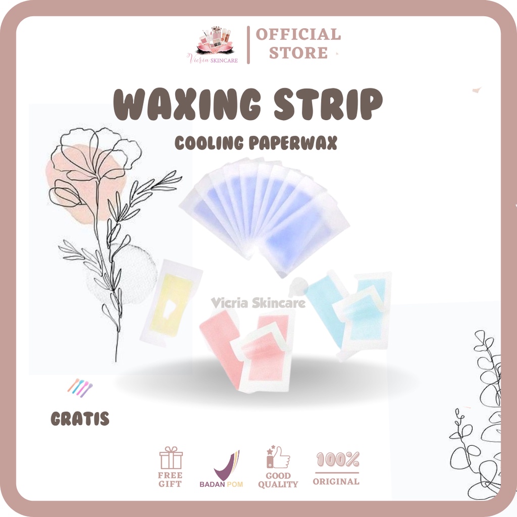 Jual Waxing strip cooling paper | Shopee Indonesia