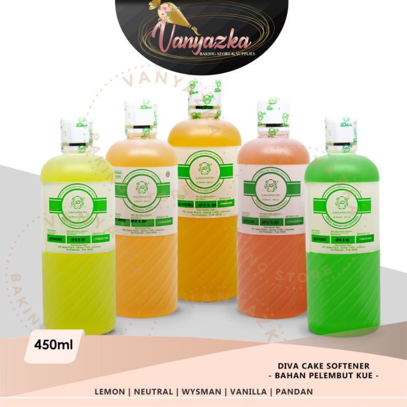 Jual Diva Cake Softener/Pelembut Kue&Roti Diva 450ml | Shopee Indonesia