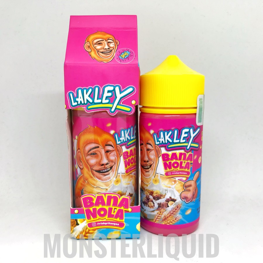 Jual LAKLEY V3 BANANOLA BANANA GRANOLA BY ELF X RITONGA 3MG 100ML ...