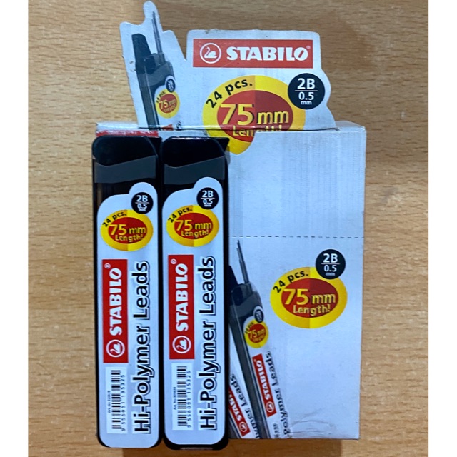 Jual Stabilo Hi-Polymer Mechanical Pencil Leads 0.5mm | Shopee Indonesia