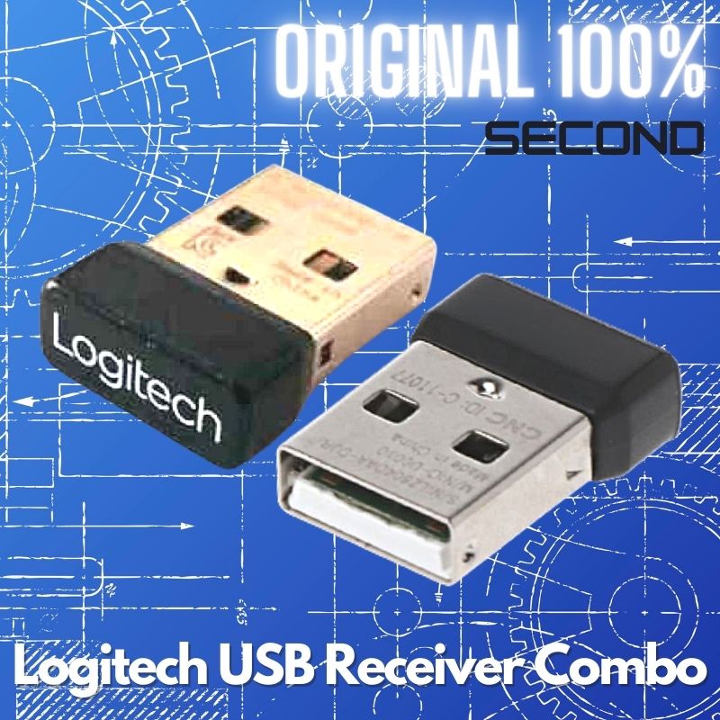 Jual Logitech Dongle USB Adapter Receiver Wireless Mouse Keyboard ...