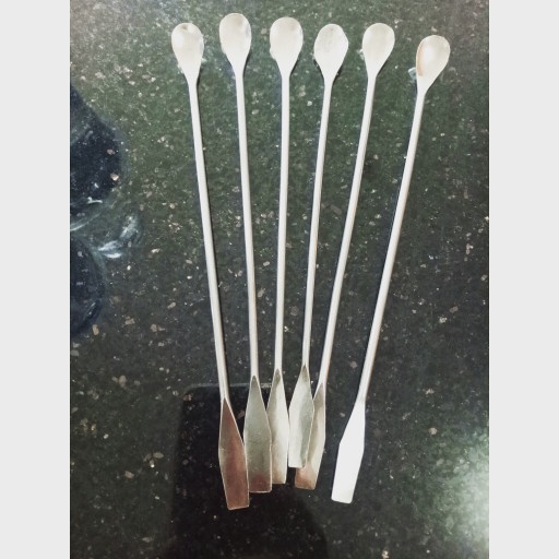 Jual Spatula Sendok Obat Stainless\Sendok Kimia | Shopee Indonesia