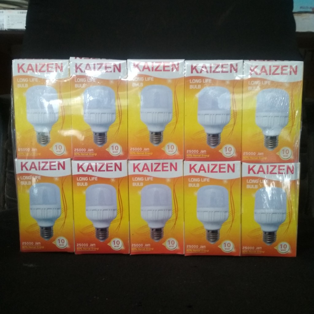 Jual Lampu LED 10W Kaizen Long Life Bulb | Shopee Indonesia