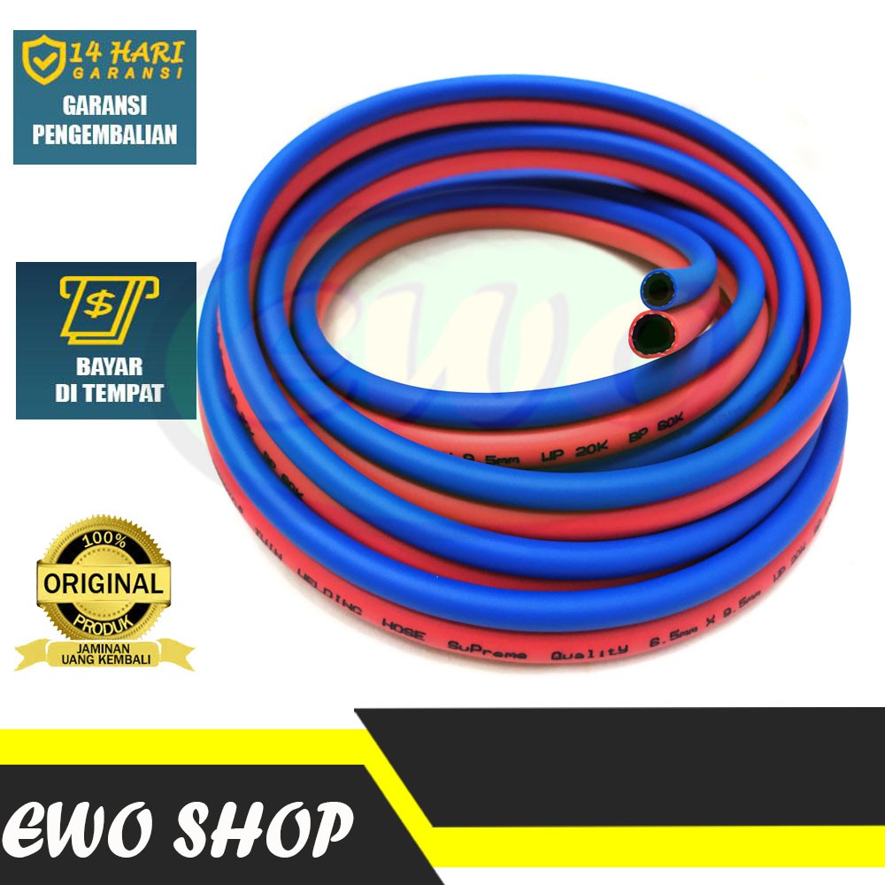 Jual Selang Las Double Pajang 3 Meter Untuk Blender Las Potong RPO ...