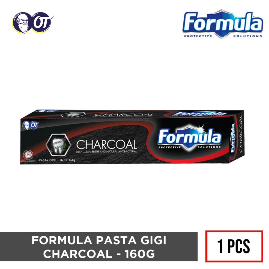 Jual FORMULA PASTA GIGI CHARCOAL 160GR | Shopee Indonesia