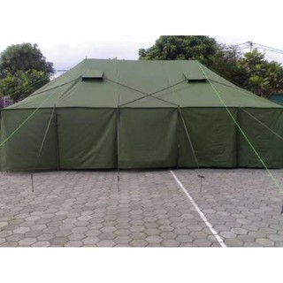 Jual TERPAL KAIN CV atau TERPAL KAIN TENDA TENTARA UKURAN 4X4.5 METER ...