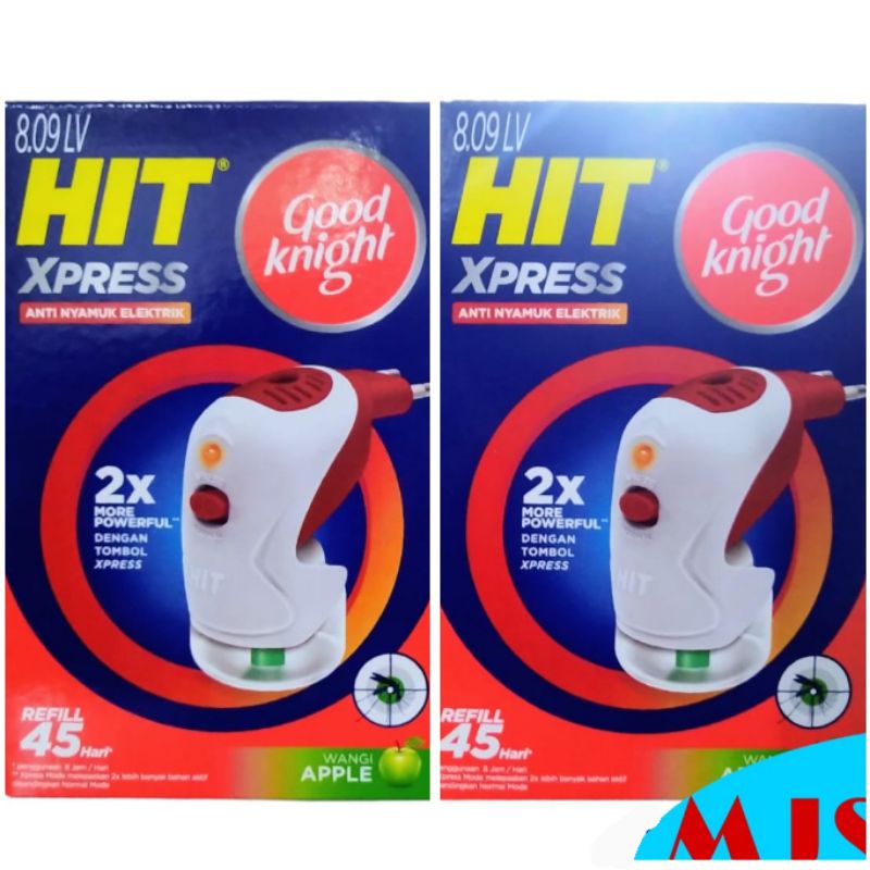 Jual HIT EXPRESS SET GOOD KNIGHT/HIT NON STOP SET ALAT + REFILL/HIT ...