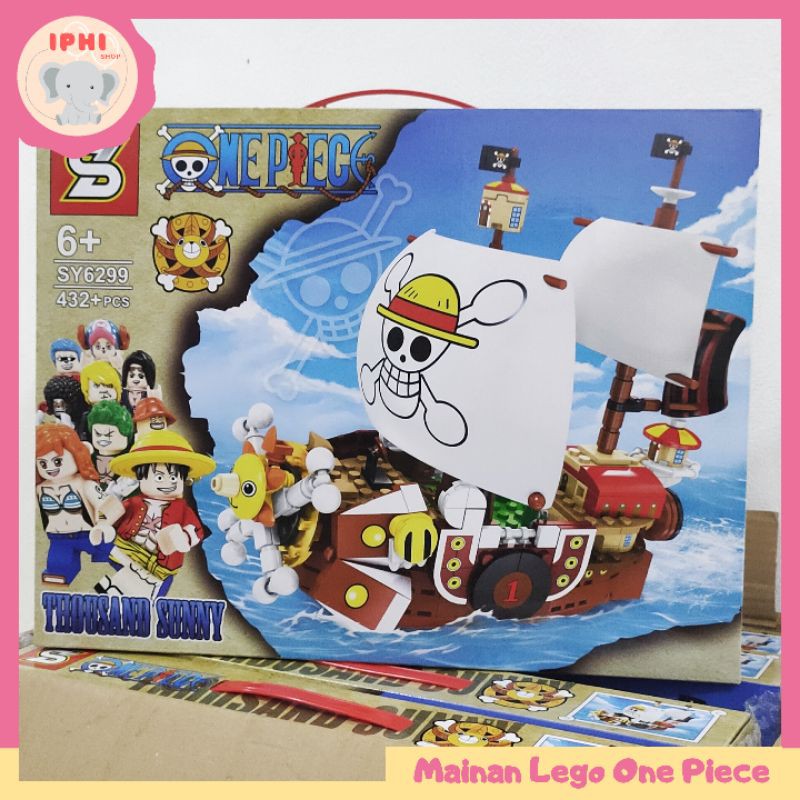 Jual Mainan Anak Lego Brick One Piece Thousand Sunny Pirate Ship SY6299 ...