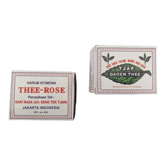 Jual TEH-DAUN- TEH CAP DAUN TEH ROSE KOTAK - TJAP DAOEN THEE MINUMAN ...