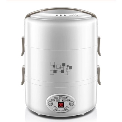 Jual Electric Lunch Box 3 Layer Stainless Steel (pemanas tempat makan ...