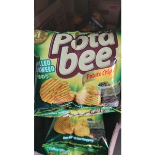 Jual Potabee Snack Rumput Laut Panggang 15 gr (harga per pc) | Shopee ...