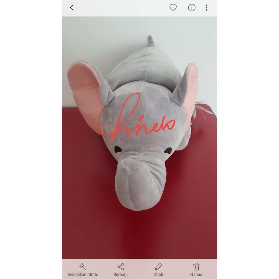 Dapatkan Boneka Miniso Transforming Plush Toy-Elephant& Monkey Diminati ...