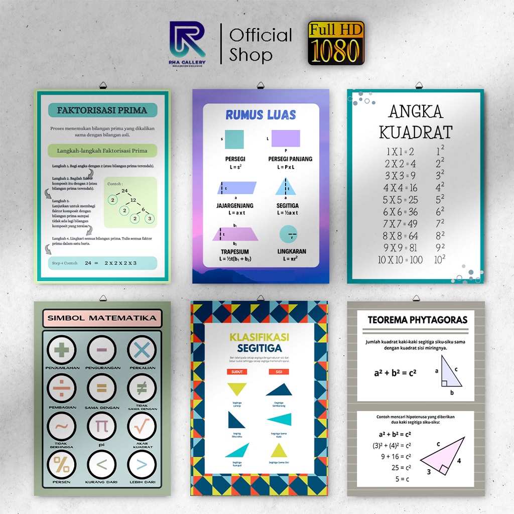 Hiasan Rumus Matematika - Perumperindo.co.id