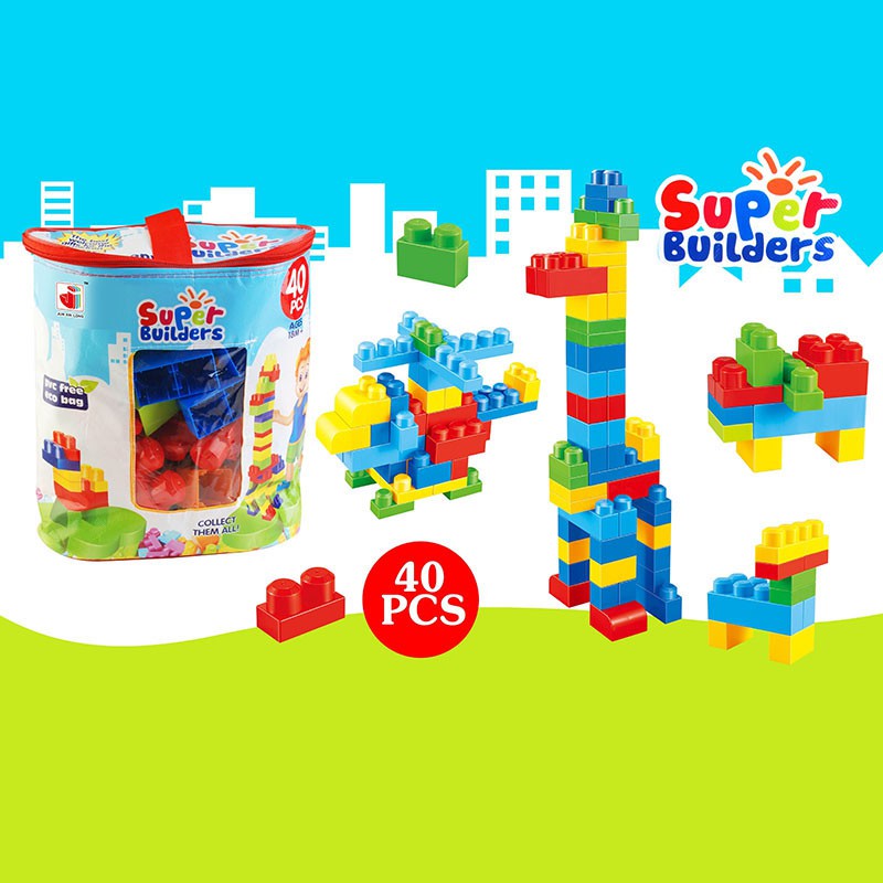 Jual Mainan Balok Kayu Anak-Anak / Bangunan Batu Bata Mainan untuk Anak ...