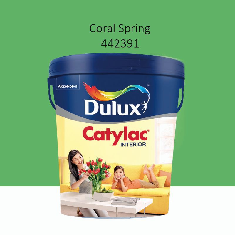 Jual Cat Dinding Dulux Catylac Interior Netto 5 kg - Coral Spring 42391 ...