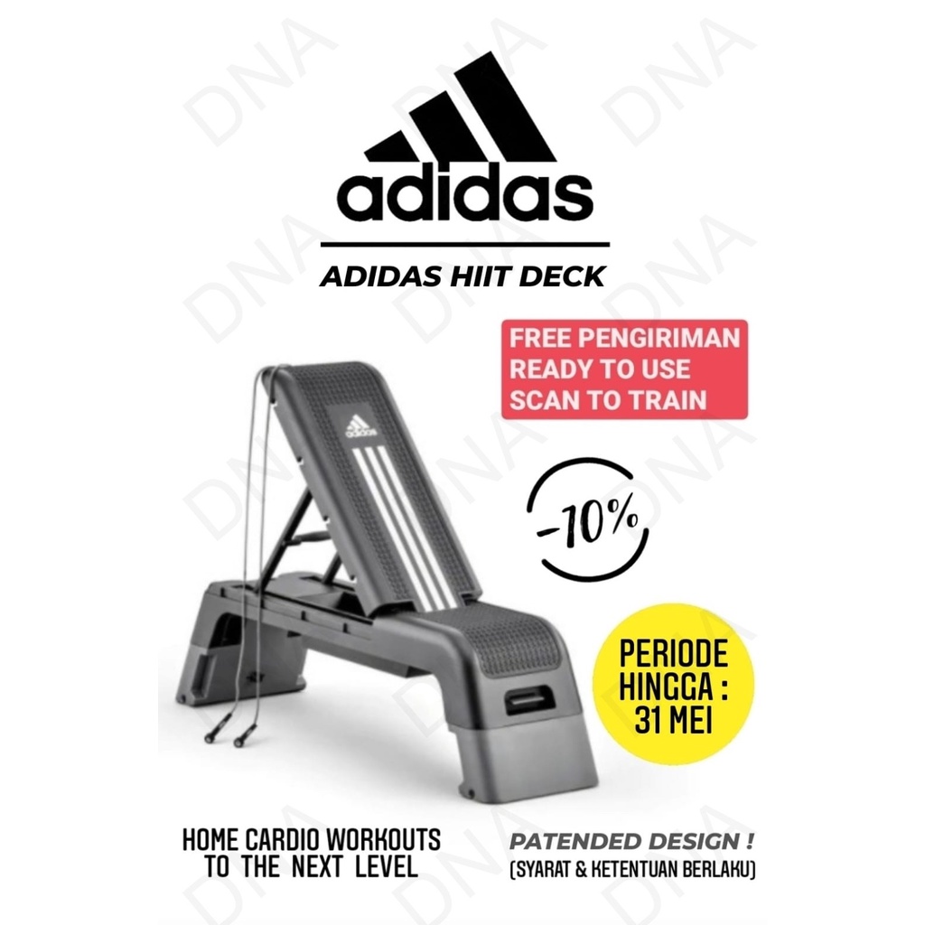 Jual Multi Purpose Training Bench HIIT Deck Adidas - ORIGINAL | Shopee ...