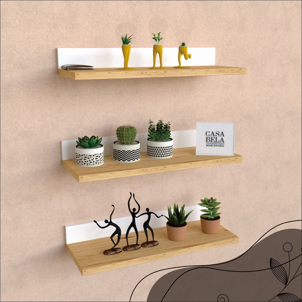 Jual Rak Dinding Kayu Rak Buku Minimalis Hiasan Dinding Dekoratif Papan ...