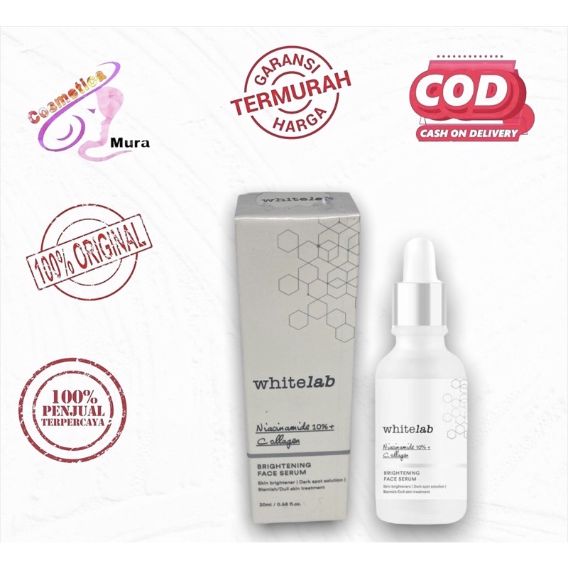 Jual whitelab intense brightening serum - white lab serum niacinamide ...