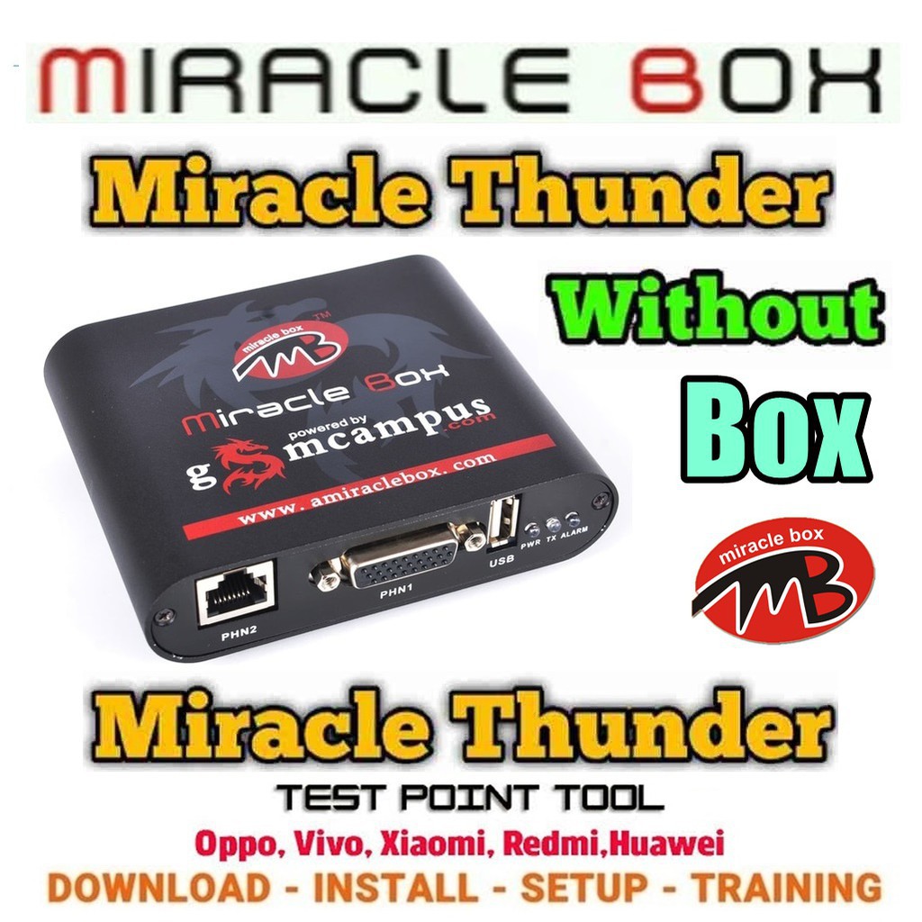 Jual Miracle Box Thunder Edition Original Tanpa Box Indonesia|Shopee ...