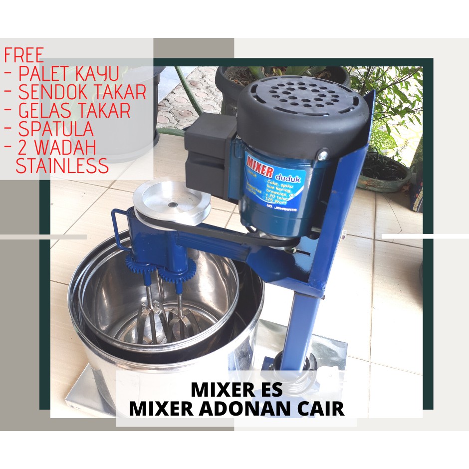 MESIN MIXER MINI / STAND MIXER INDUSTRIAL / MIXER LISTRIK / MIXE ES ...