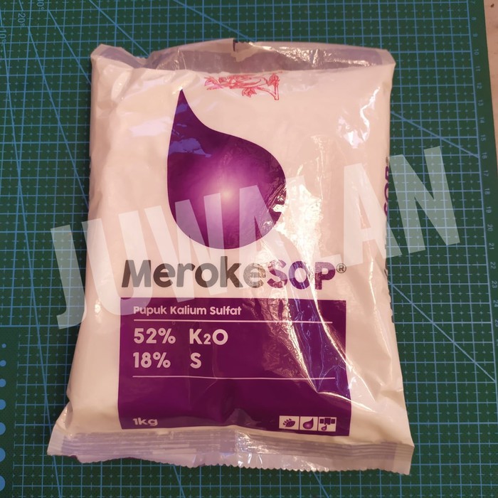 Jual 1kg Original Pack Pupuk ZK Meroke SOP Kalium Sulfat K2SO4 | Shopee ...