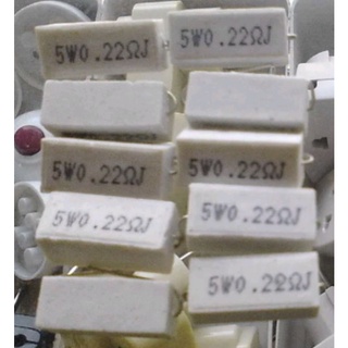 Jual Resistor 5Watt 5W 5 Watt Putih Kapur Berbagai Nilai Ukuran Ohm (lihat deskripsi) | Shopee ...