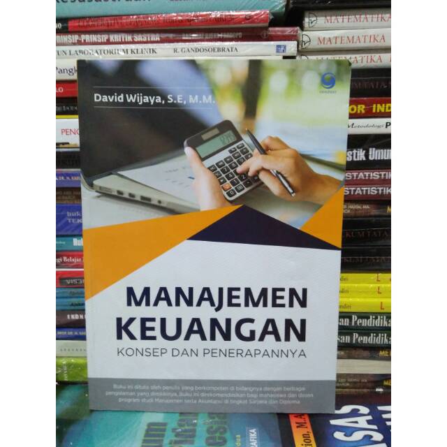 Jual Manajemen Keuangan konsep dan penerapannya By David Wijaya | Shopee Indonesia