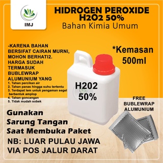 Jual HIDROGEN PEROKSIDA H202 FOOD GRADE Kemasan 500ml | Shopee Indonesia