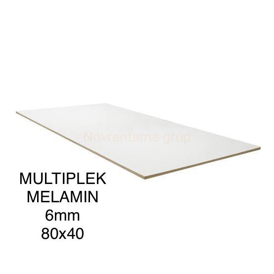 Jual Multiplek / Triplek melamin putih 6mm (80x40)cm, melaminto plywood ...