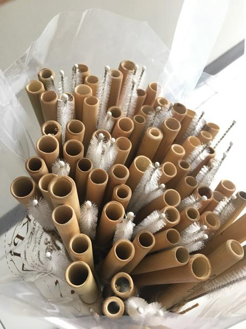Sedotan Bambu / Bamboo Straw Premium | Shopee Indonesia