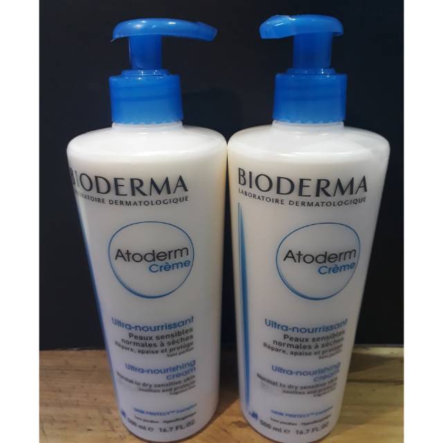 Jual Bioderma Atoderm Cream Creme 500ml | Shopee Indonesia
