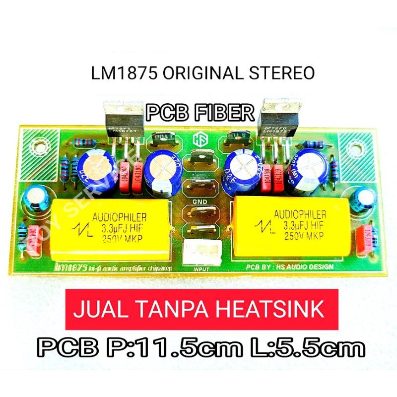 Jual Lm1875 stereo lm1875 original gainclone baca deskripsi | Shopee Indonesia