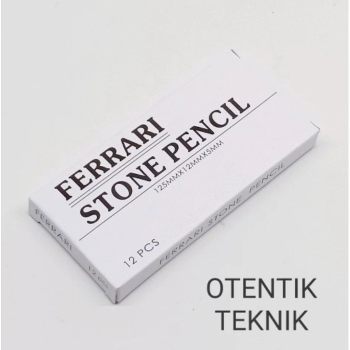Jual KAPUR BESI FERRARI PUTIH - PLATE STONE PENCIL - PENSIL TULIS BESI - KAPUR TULIS TUKANG LAS ...