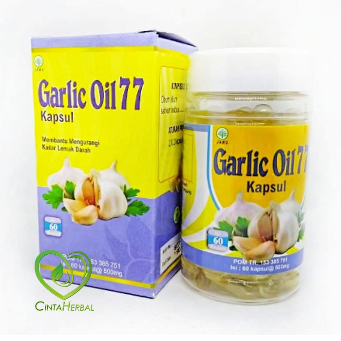 Jual Garlic Oil 77 ISI 60 KAPSUL ORIGINAL | Shopee Indonesia
