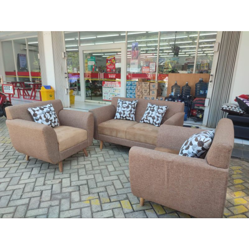 Jual Sofa Minimalis Sofa 211 Sofa Cantik Sofa Retro Shopee