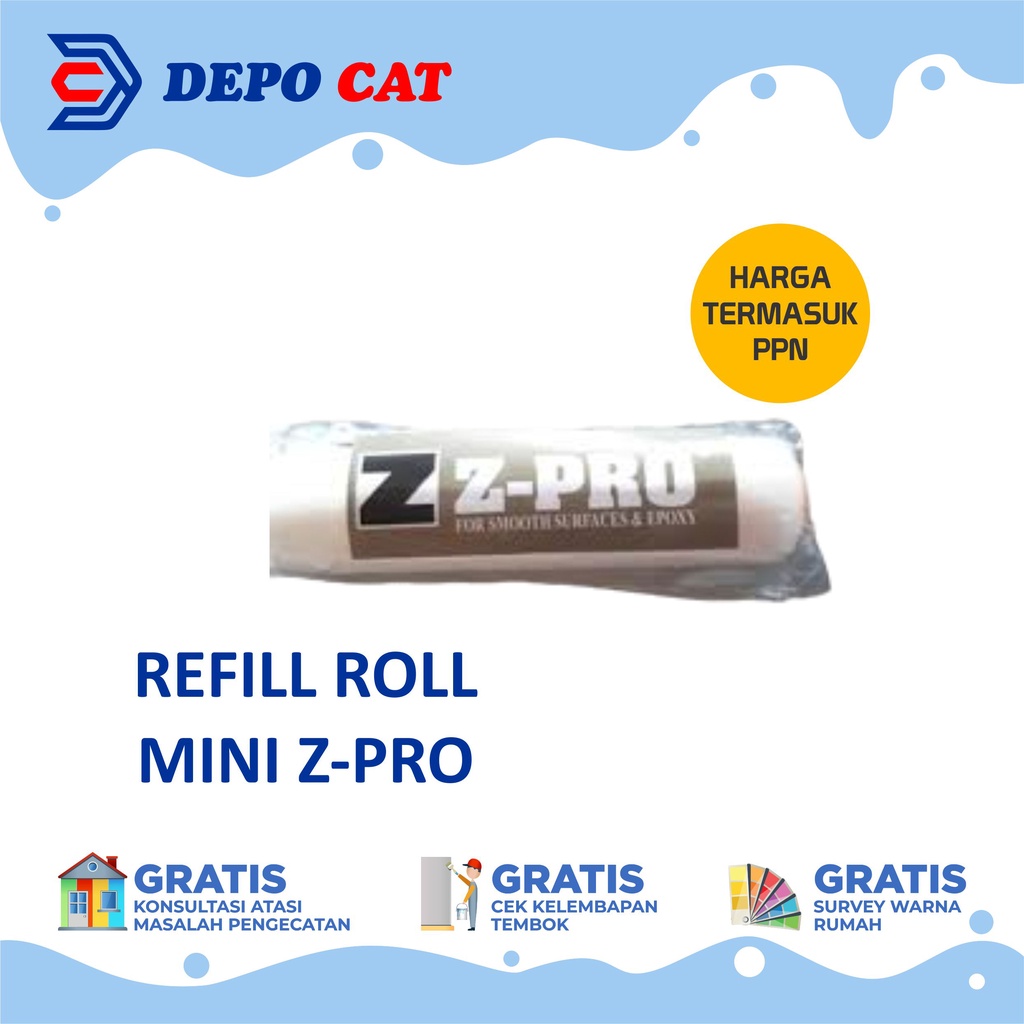 Jual Isi Roll | Refill Roll mini Z-Pro Epoxy | Shopee Indonesia