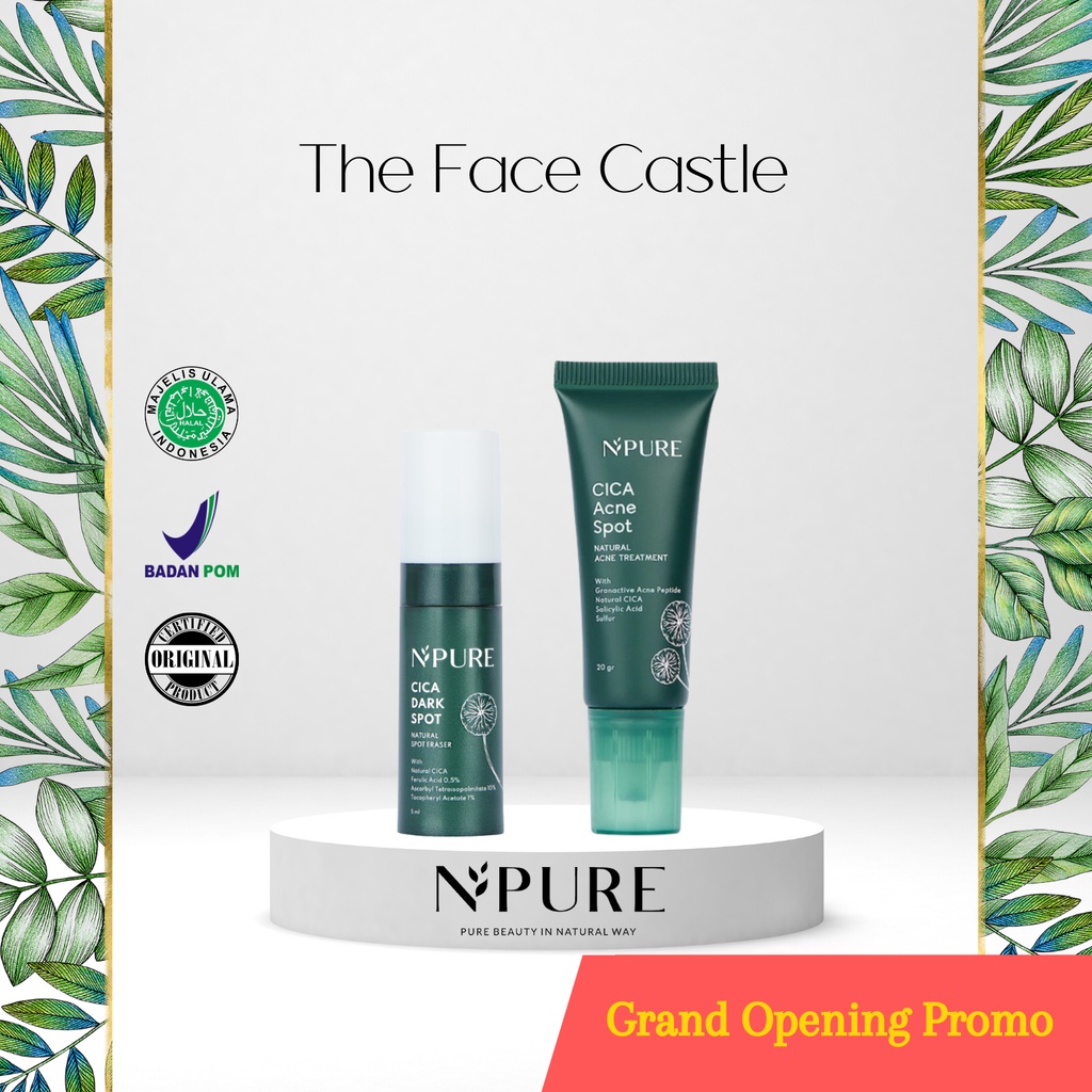 Jual NPURE Spotless Bundle Acne Care (Cica Acne Spot & Cica Dark Spot) | Shopee Indonesia
