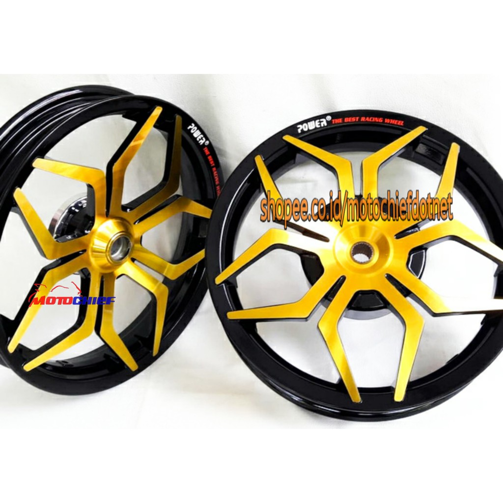 Jual Velg Racing Tapak Lebar Power Star Vario 110 Beat Scoopy Genio ...